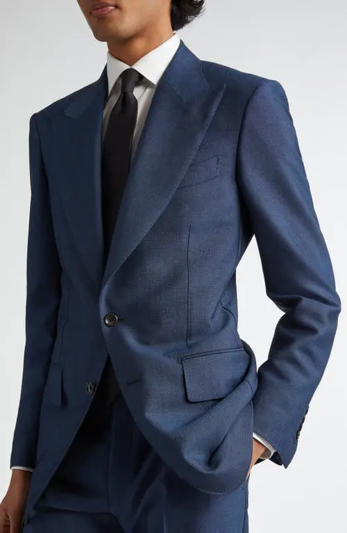 Tom Ford Atticus Wool & Mohair Suit - Azure Blue | Editorialist